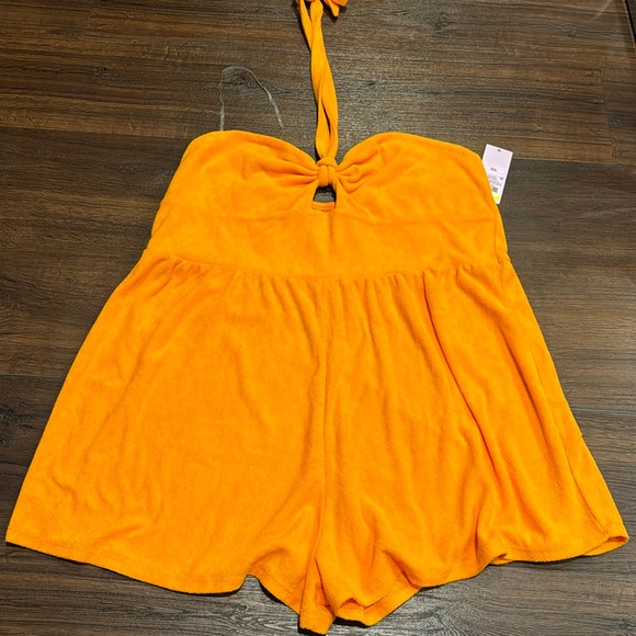 wild fable | Pants & Jumpsuits | Wild Fable Nwt Orange Romper In A ...